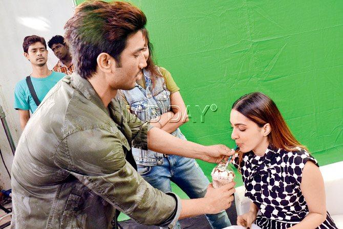 Sushant Singh Rajput pampers reel wife Kiara Advani