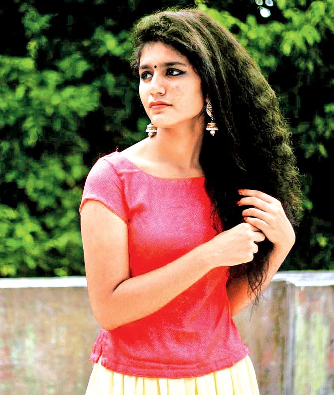 Priya Varrier talks about ’the wink’ that made her an internet sensation