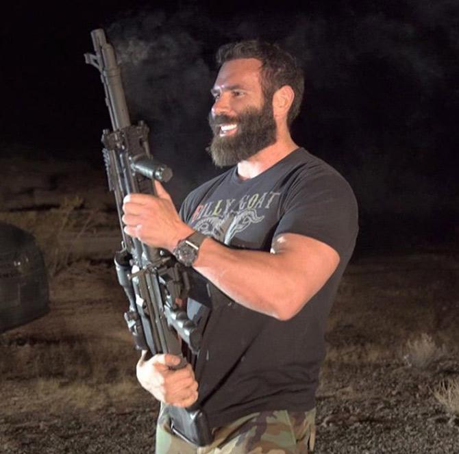 Dan Bilzerian Gun Room