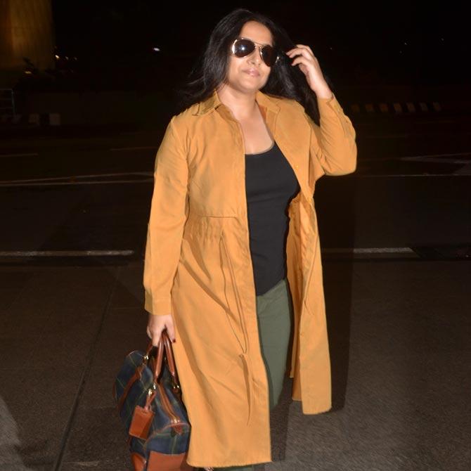 Sara Ali Khan, Kriti Sanon, Nora Fatehi, Vidya Balan at Mumbai airport
