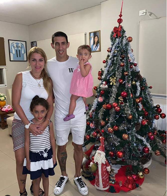As an infant, Angel Di Maria was unusually active, and on the ...