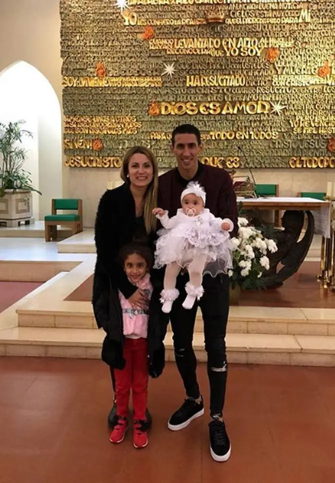 Angel Di Maria married fellow Argentine Jorgelina in 2011. Together ...