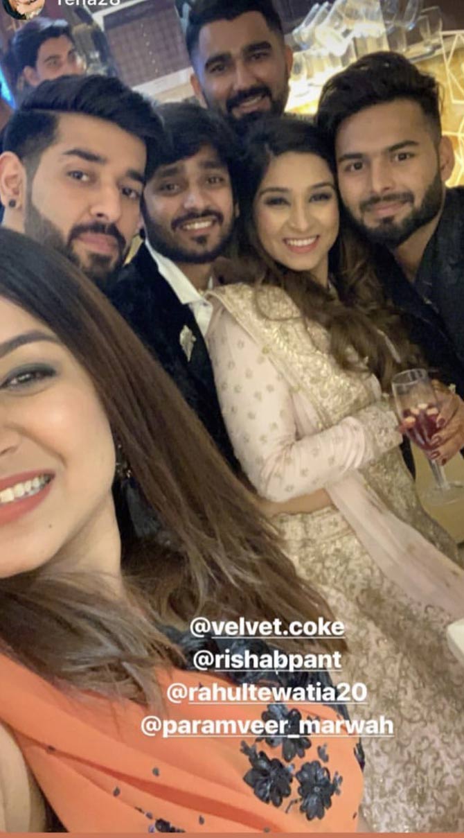 Saachi Marwah shared this picture on her Instagram of herself and a few ...