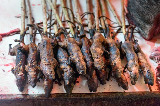 Pig brain, frog legs and other weird and bizarre Indian food items