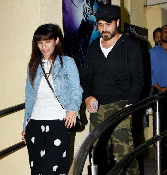 Celeb spotting: Emraan and family’s movie outing; Taapsee at salon