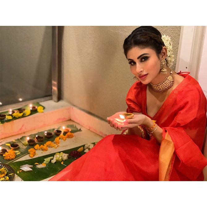 Festive photos of Television actors with their family and friends