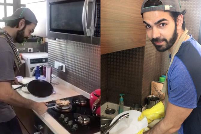 Here’s how television celebs are spending their quarantine time