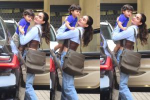 Arik enjoys a day out with parents Arjun Rampal, Gabriella Demetriades