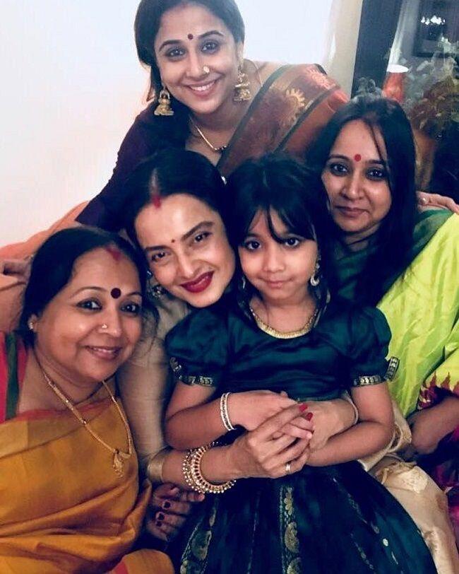 Have you seen these photos of Vidya Balan with her family?