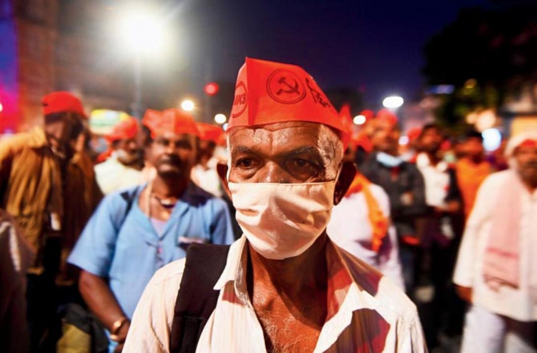 This march is to expand the struggle: Protesting farmers reach Mumbai's ... This march is to expand the struggle: Protesting farmers reach Mumbai's ...