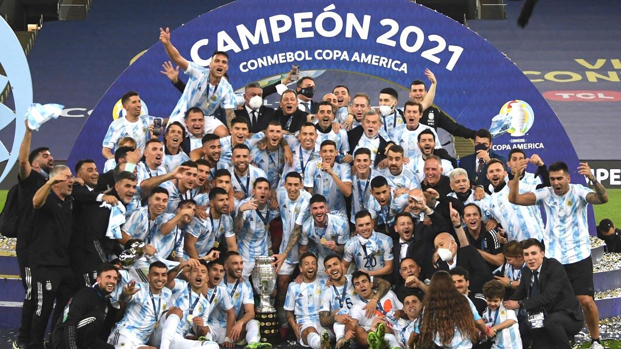 Lionel Messi Argentina Beats Brazil 1 0 Wins Copa America Title