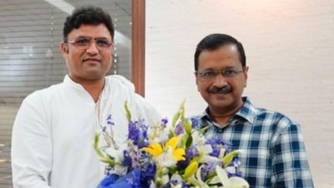 Former Haryana Congress chief Ashok Tanwar switches sides again, joins AAP