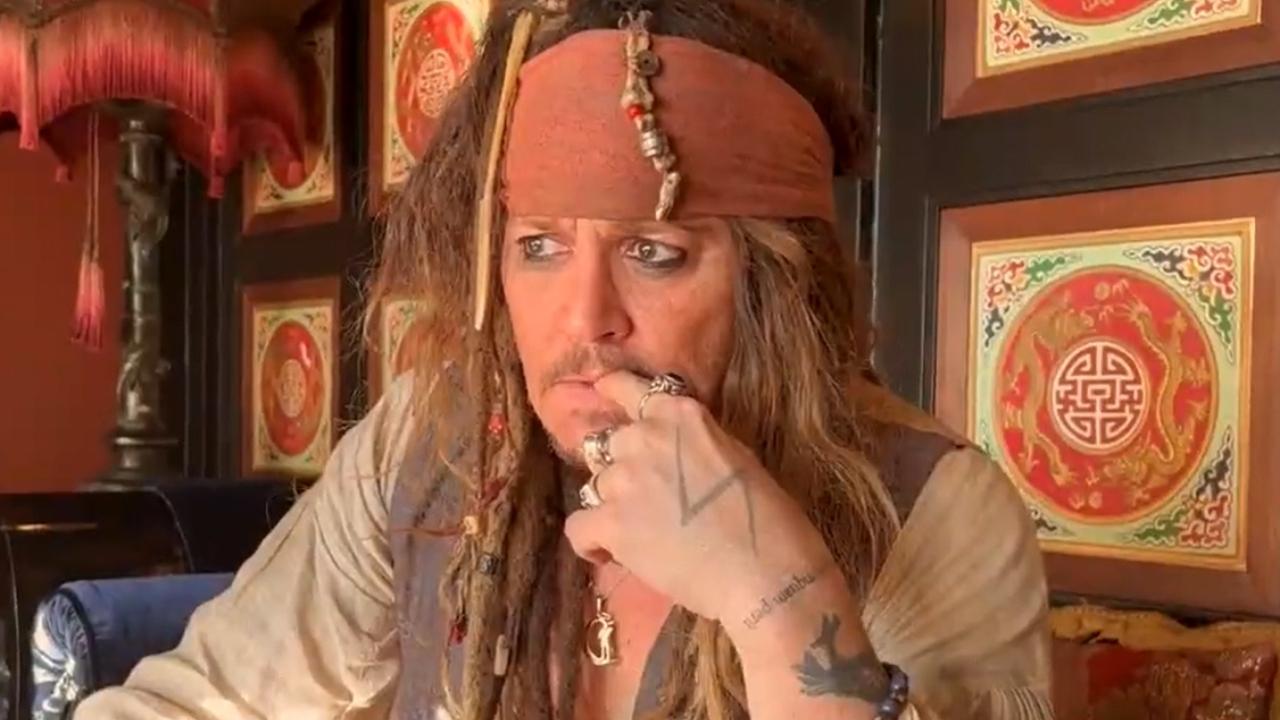 Johnny Depp reprises Jack Sparrow look to fulfil wish of terminally ill boy