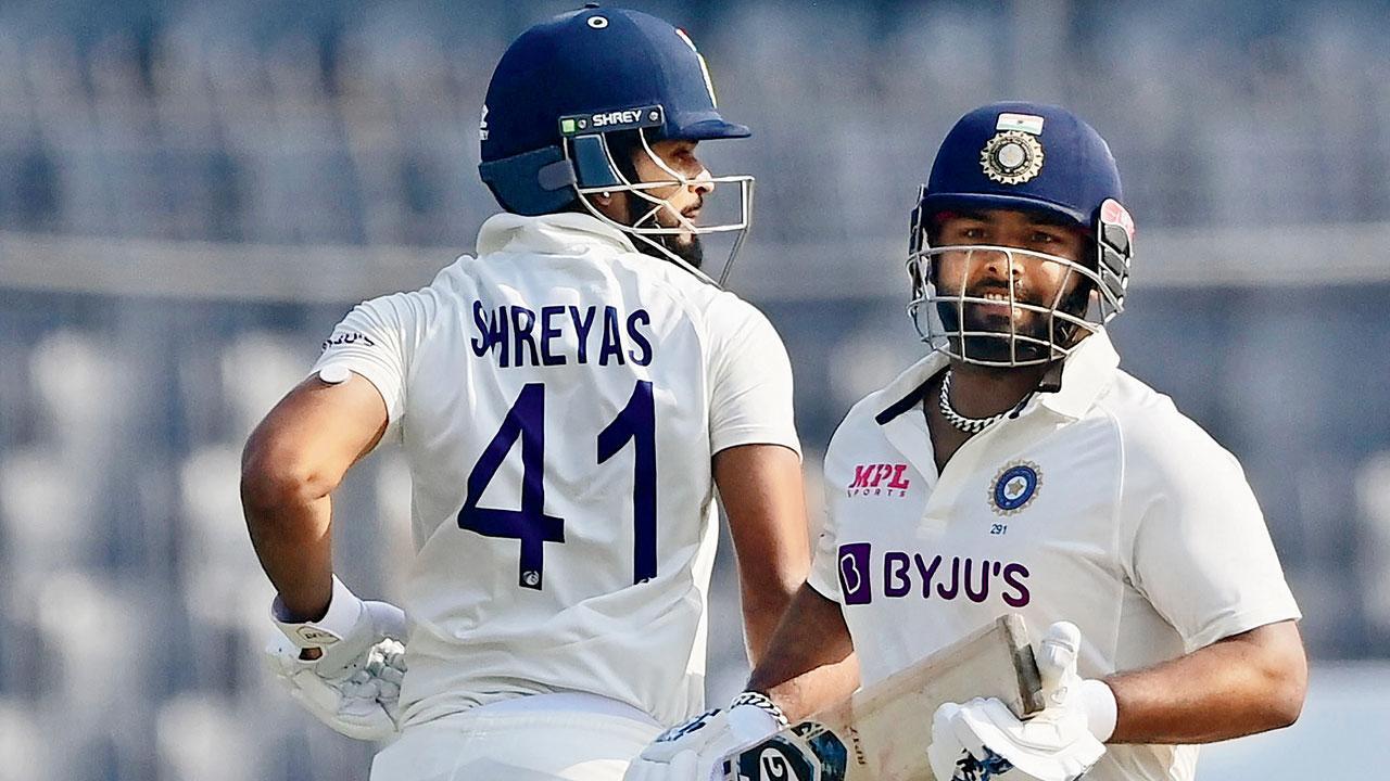Shreyas Iyer, Rishabh Pant save the day Shreyas Iyer, Rishabh Pant save the day