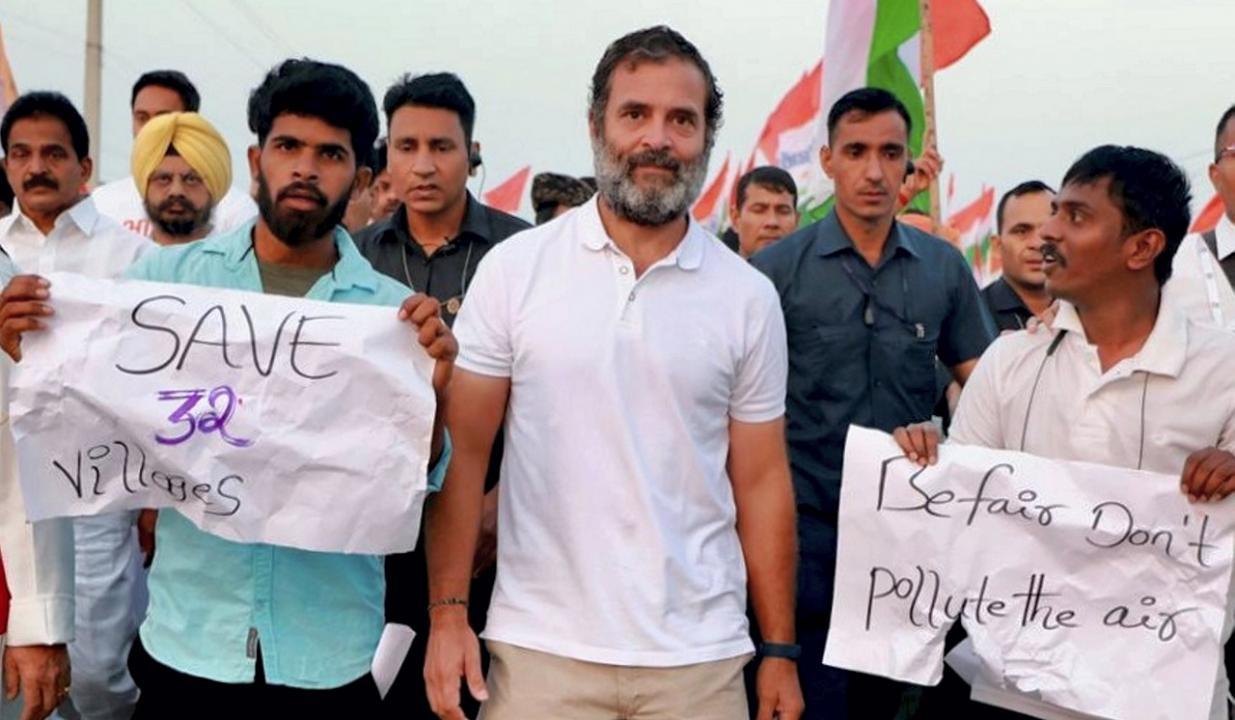 Rahul Gandhis Bharat Jodo Yatra Enters Fourth Day In Telangana
