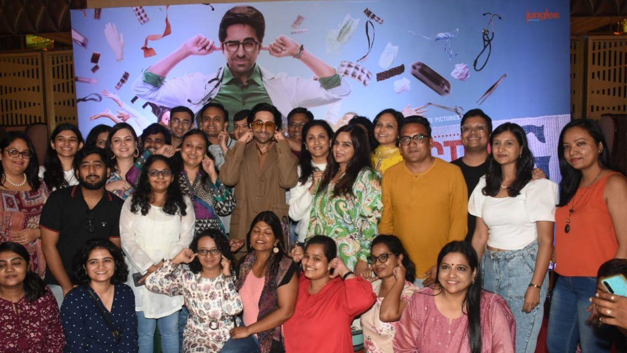 The makers of ‘Doctor G’ organise special screening for 50 real doctors ...