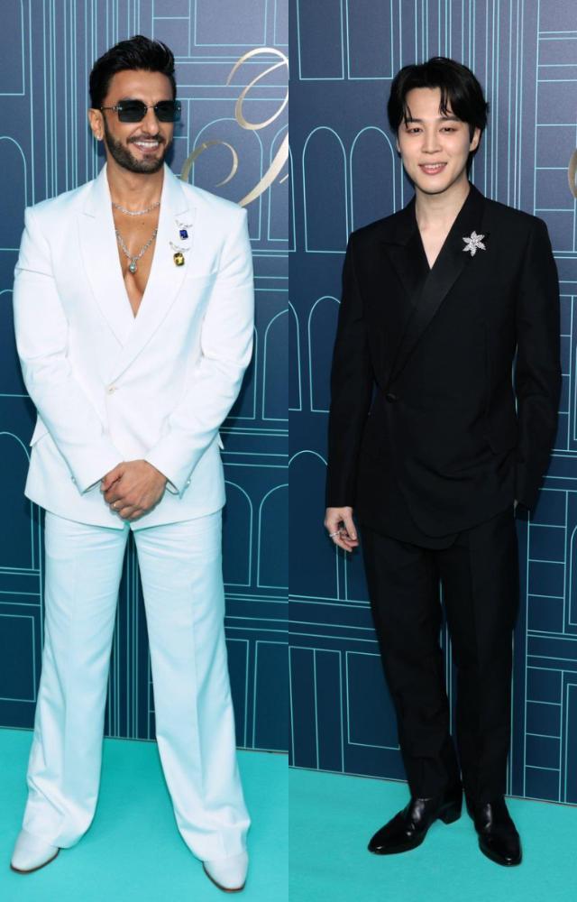 Ranveer, Jimin serve looks at Tiffany and Co event in NY