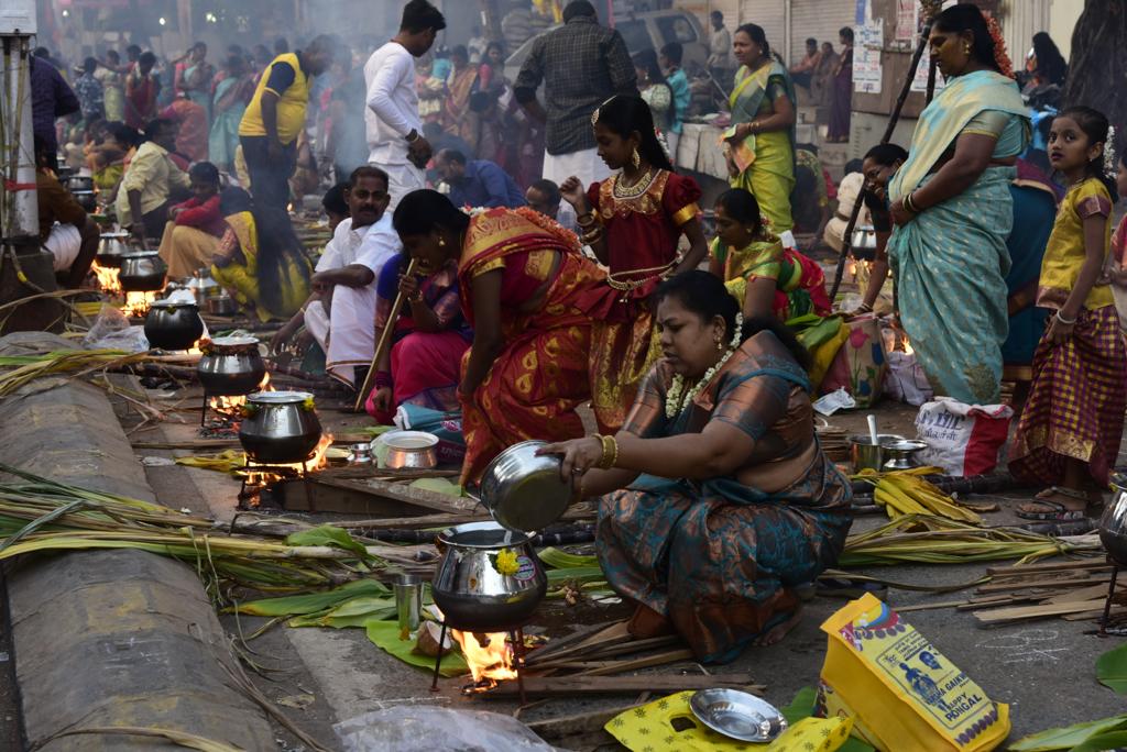 In Photos: People celebrate Pongal in a traditional way in Mumbai’s Dharavi