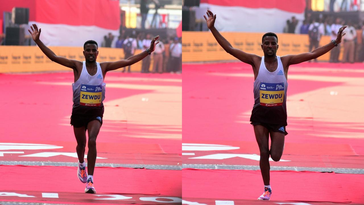 IN PHOTOS: Meet the champions who won with record timings at the Mumbai ...