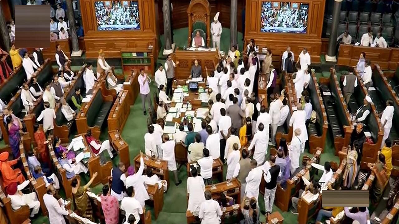 Lok Sabha adjourned for day amid sloganeering over Rahul Gandhi’s ... Lok Sabha adjourned for day amid sloganeering over Rahul Gandhi’s ...