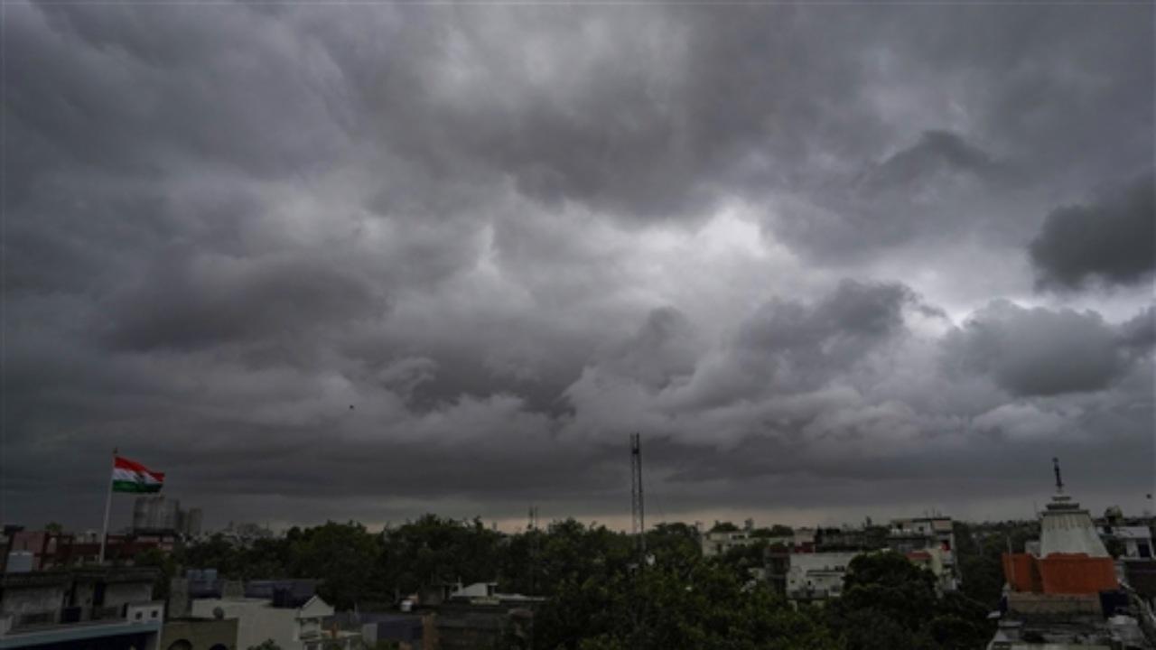 In Photos: Waterlogging, traffic jam as heavy rains, gusty winds lash Delhi, NCR