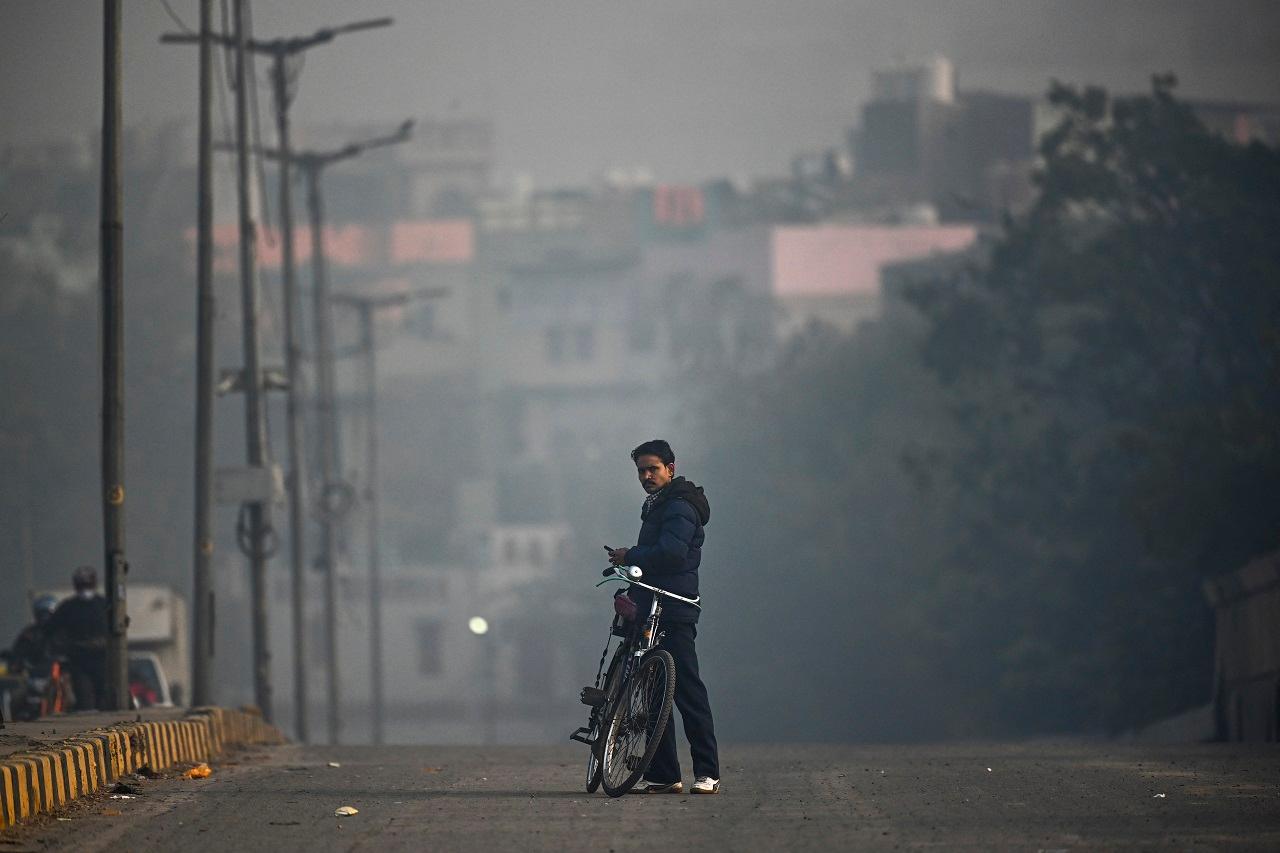 In Photos: Delhi air quality improves, AQI at 161