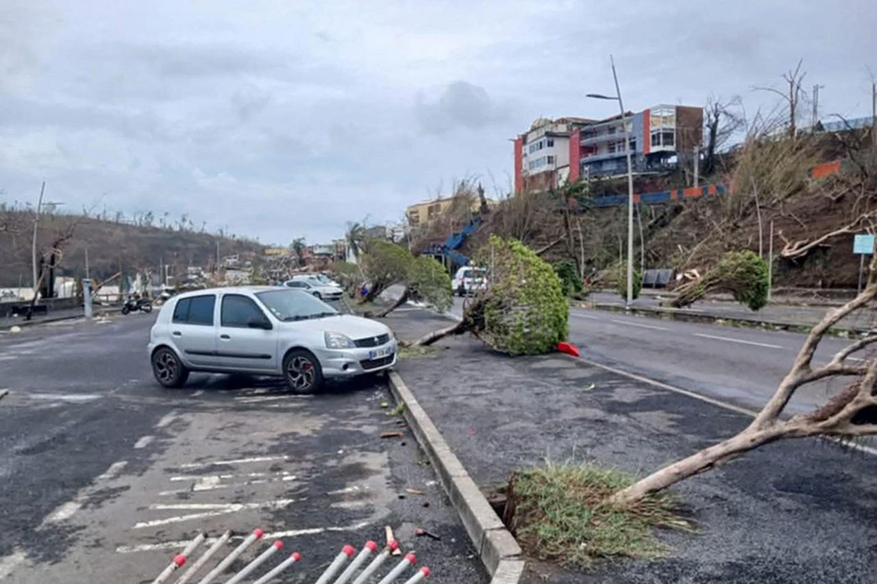 In Photos: Cyclone Chido batters France’s Mayotte, hundreds feared dead
