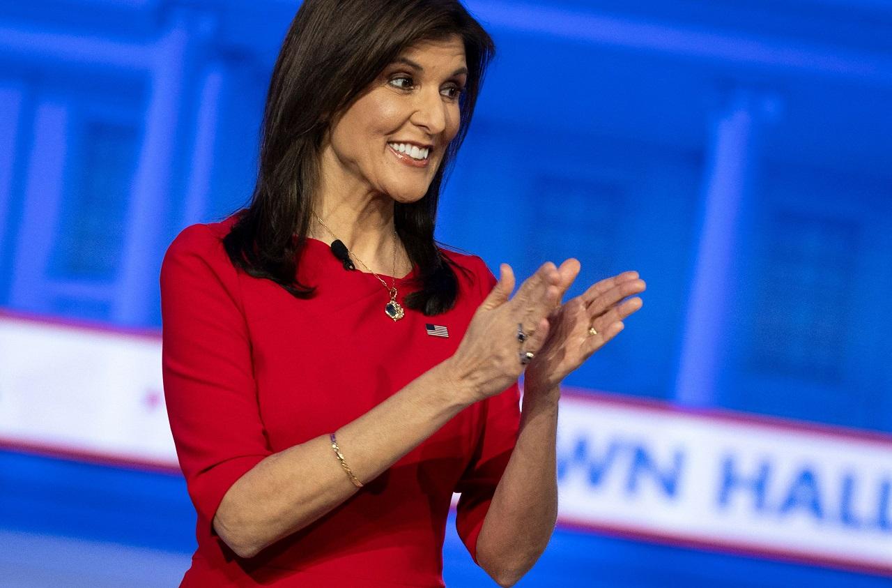 In Photos: Haley accuses Biden of giving ’offensive’ speech at the ...