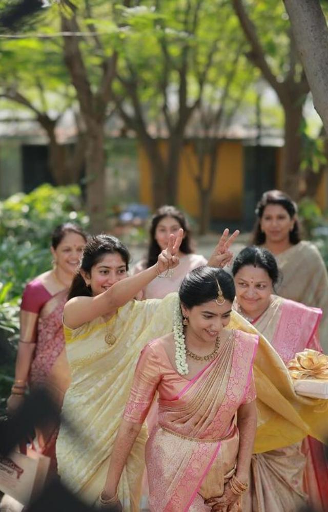 Inside Sai Pallavi`s sister Pooja Kannan`s engagement