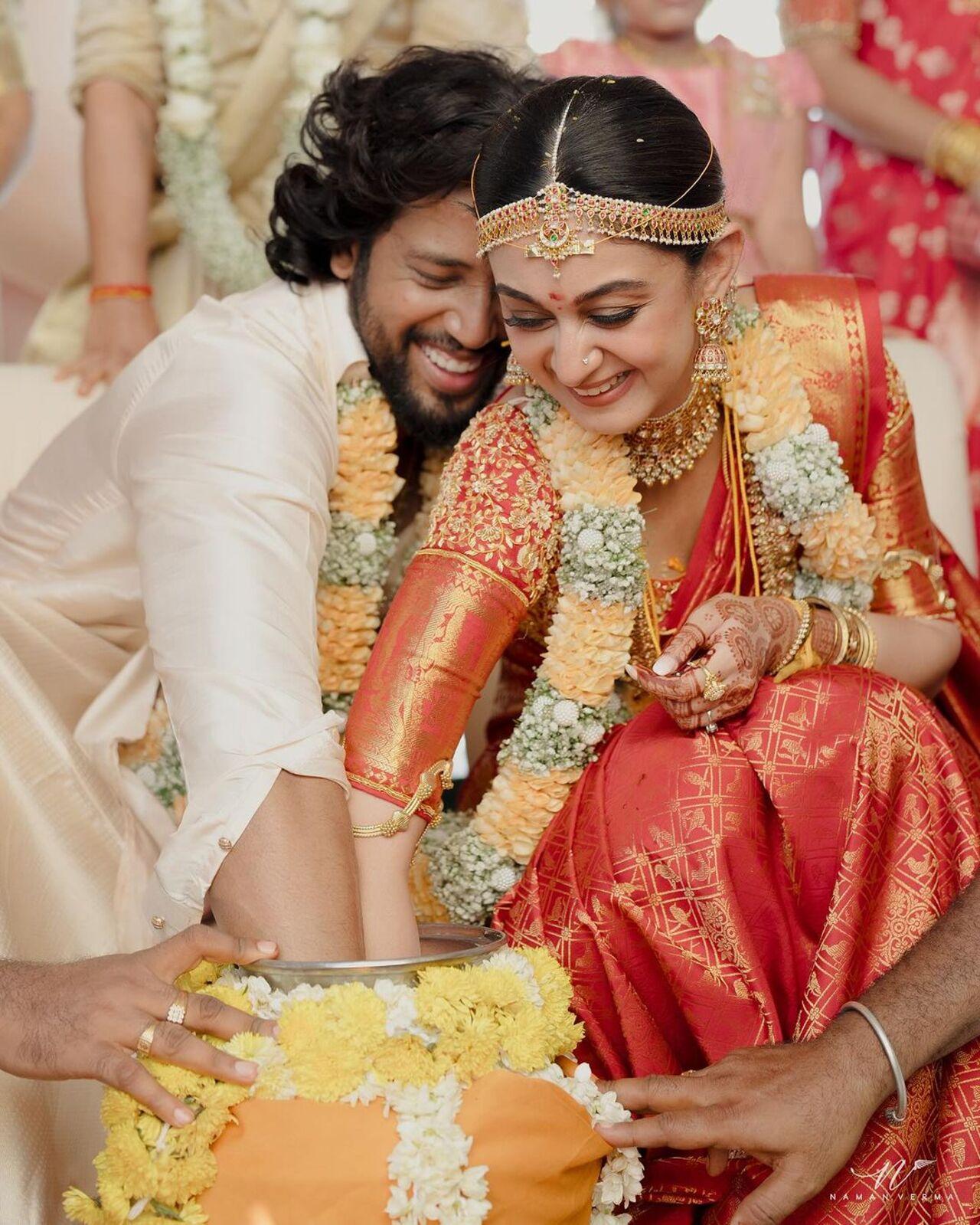 Photos: A look at Aishwarya Arjun and Umapathy Ramaiah’s dreamy wedding in Chennai