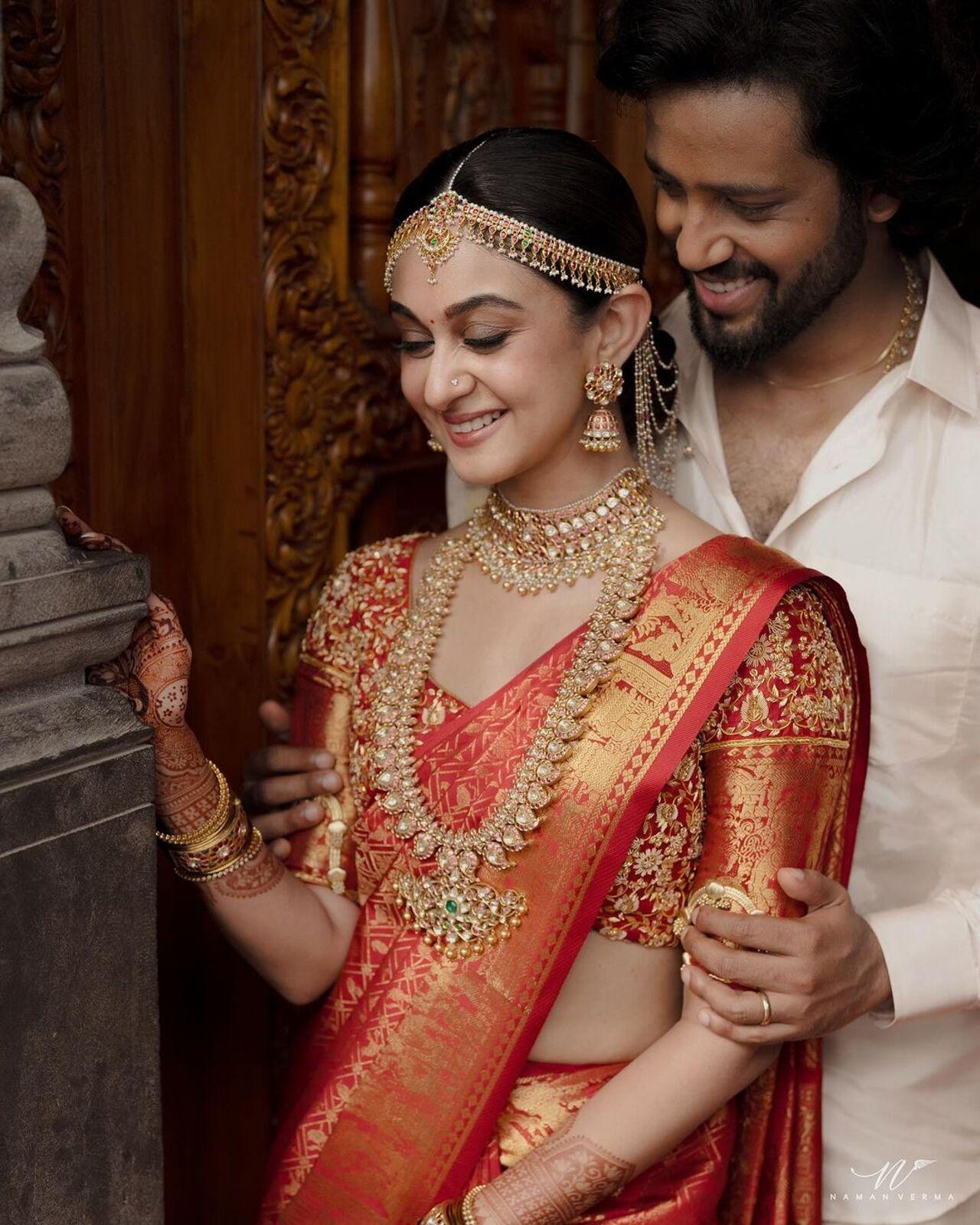 Photos: A look at Aishwarya Arjun and Umapathy Ramaiah’s dreamy wedding ...
