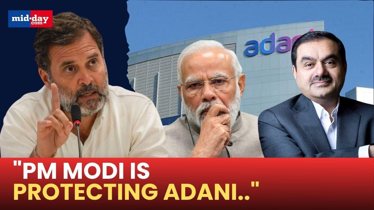 Rahul Gandhi’s big attack on PM Modi, alleges that he’s protecting ...