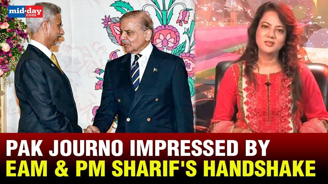 Pakistani journalist Arzoo Kazmi impressed by S Jaishankar & PM Sharif’s handshake