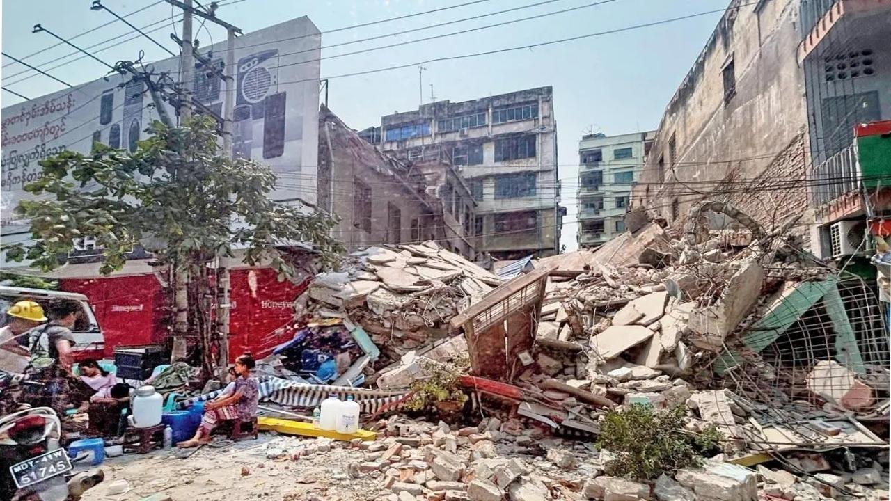 Earthquake of magnitude 4.1 jolts Myanmar