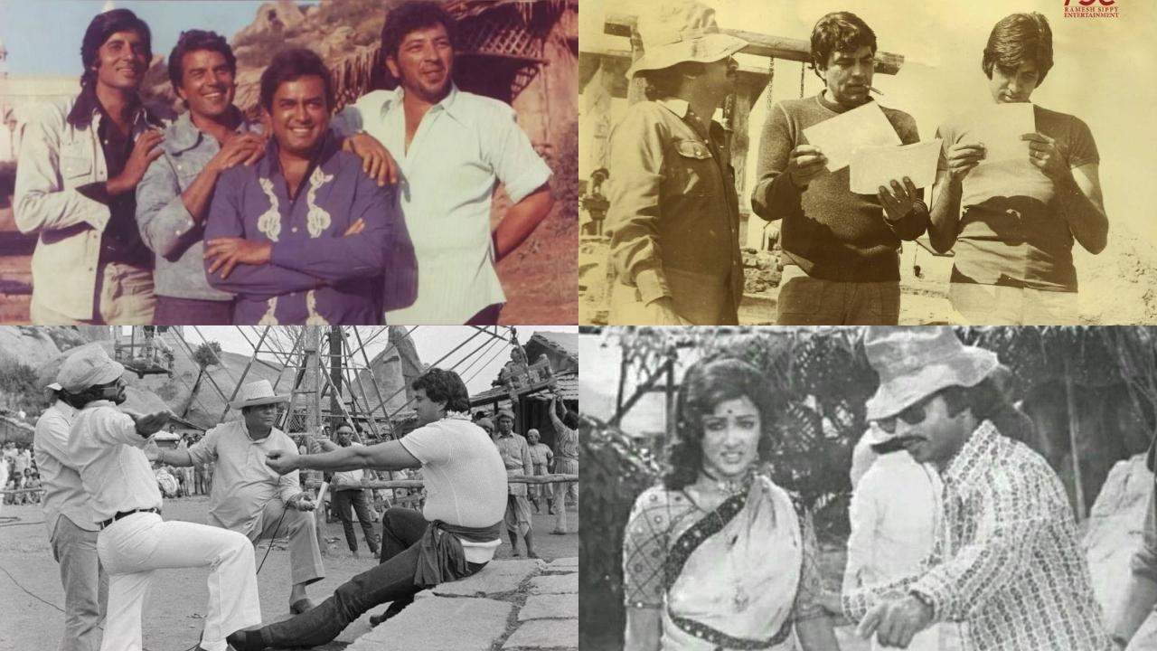 Sholay turns 50! BTS moments featuring Amitabh Bachchan, Hema Malini, Dharmendra