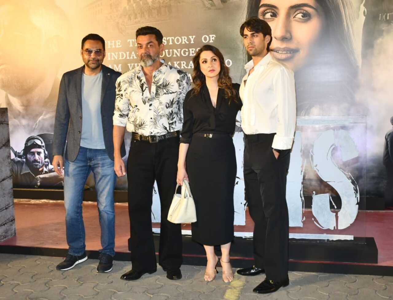 Spotted in the city: Sunny, Bobby Deol, Shweta Nanda and more at Ikkis ...