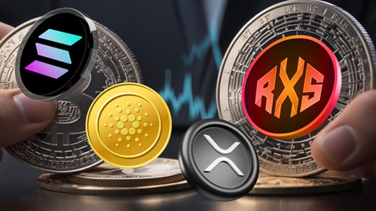 4 Best Coins to Watch in 2025: Ripple (XRP), Cardano (ADA), Rexas Finance (RXS)