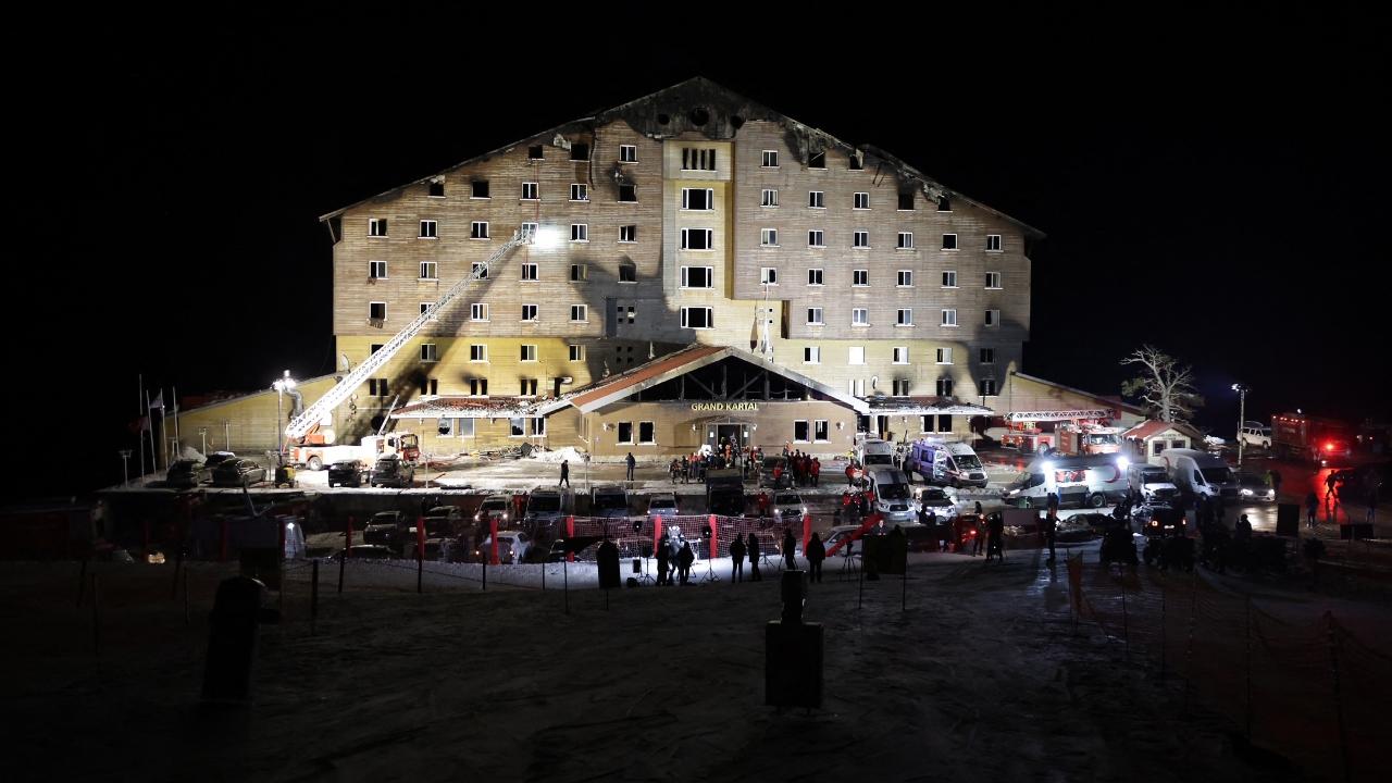 In Photos: At least 76 people killed in hotel fire at ski resort in ...