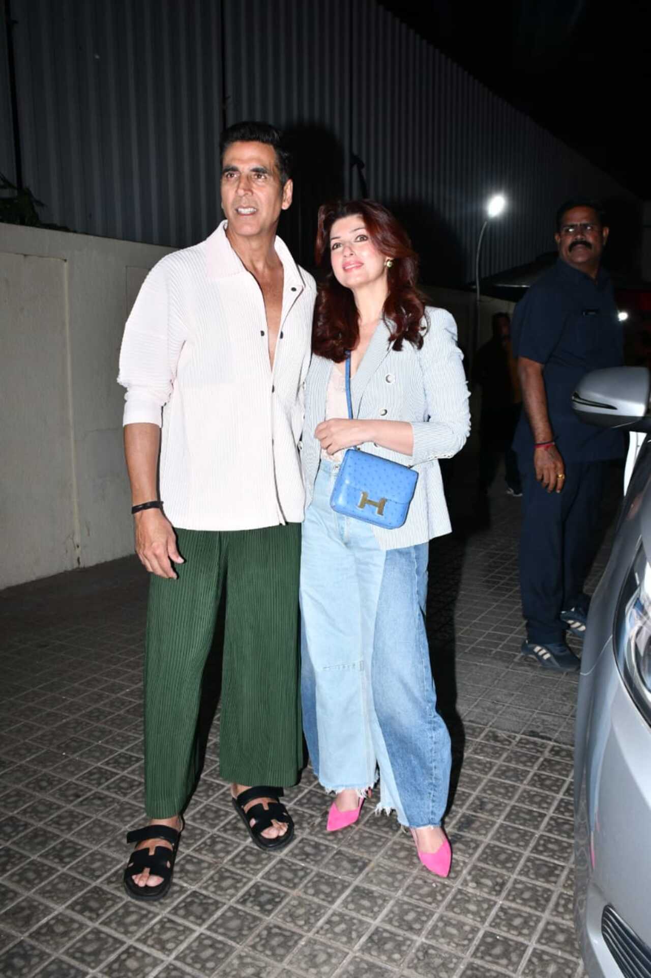 Sky Force screening: Twinkle Khanna watches husband Akshay Kumar’s film