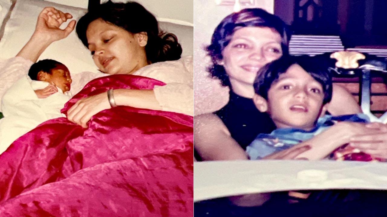 Ahaan Panday’s mother Deanne Panday shares his adorable childhood pictures