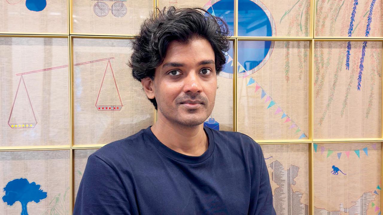 This artist’s work is inspired by themes of migration, identity and Mumbai cosmopolitanism