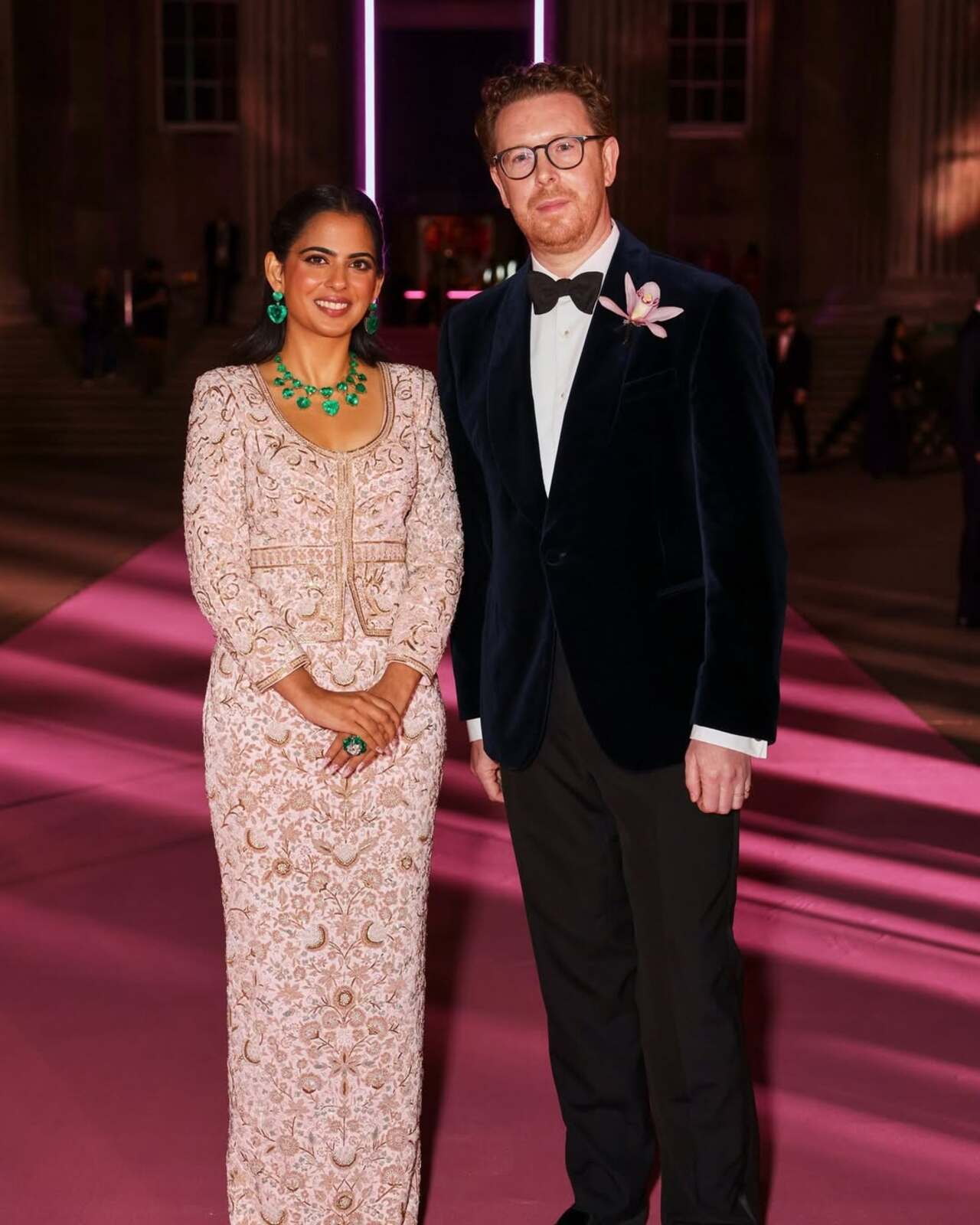 Isha Ambani’s Pink Ball outfit took 3670 hours to craft, Nita Ambani ...