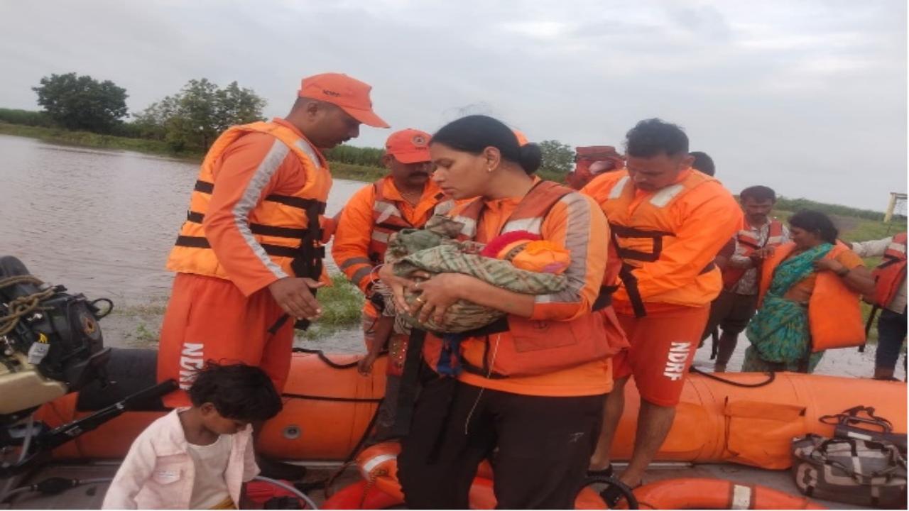 Marathwada rains: Torrential downpour hits Beed, Dharashiv, and Solapur districts; hundreds ...