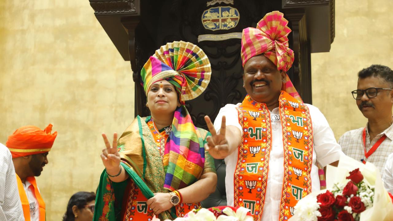 Navi Mumbai mayor race: BJP’s Sujata Patil elected unopposed as Navi ...