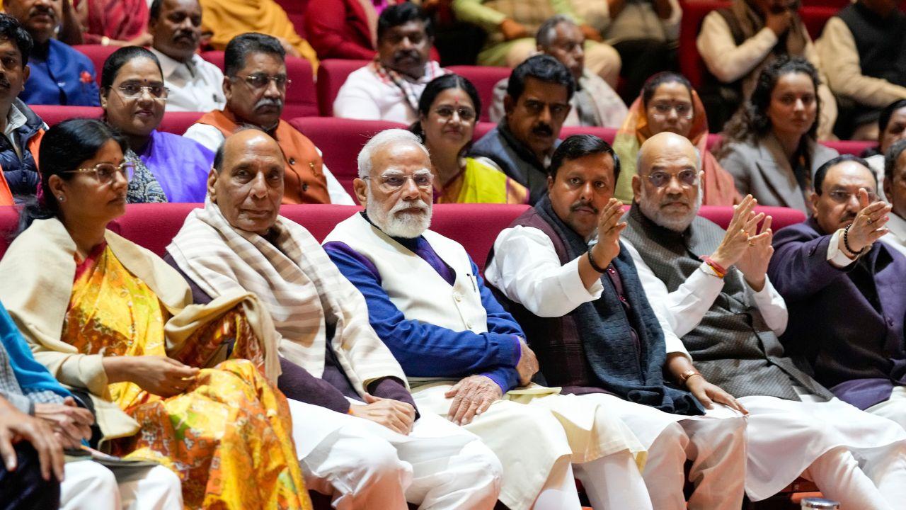 NDA Parliamentary Party meet held; PM Modi hailed for recent trade deals