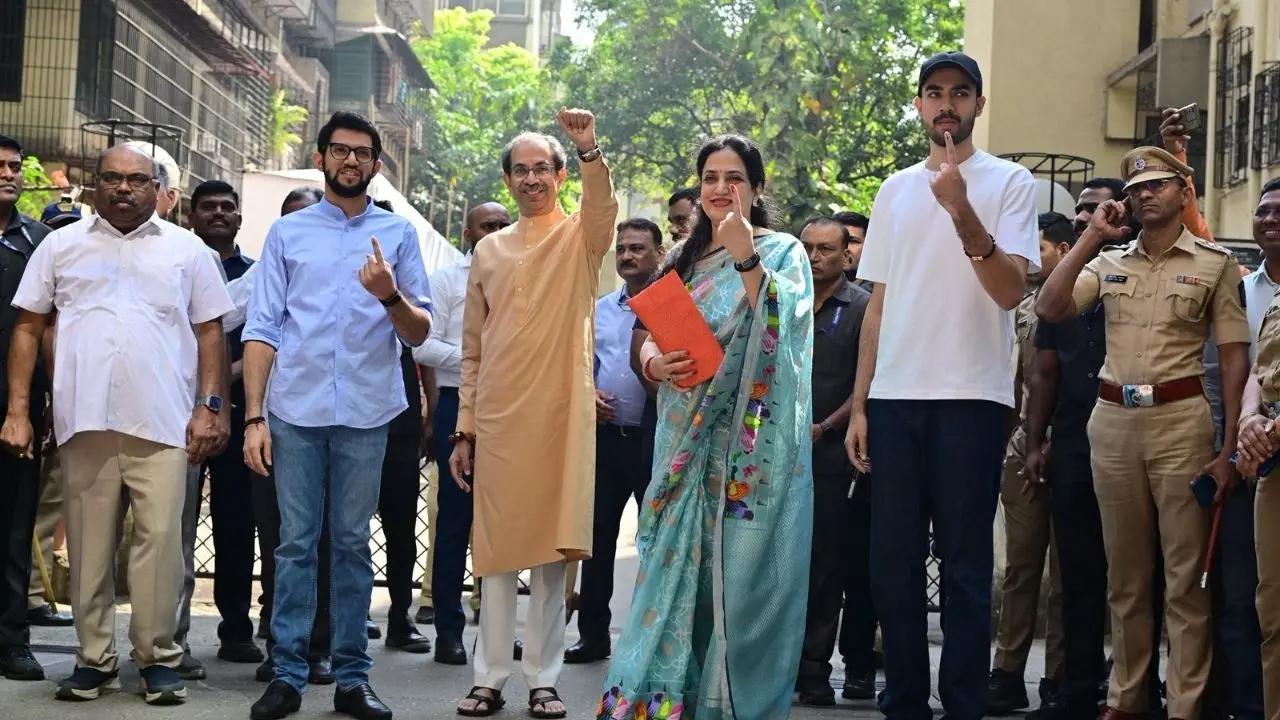 IN PHOTOS | BMC Election 2026: Shiv Sena (UBT) chief Uddhav Thackeray ...