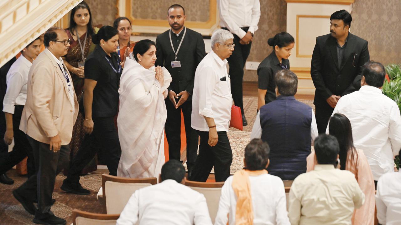 Sunetra Pawar takes oath as deputy CM after Ajit Pawar’s death