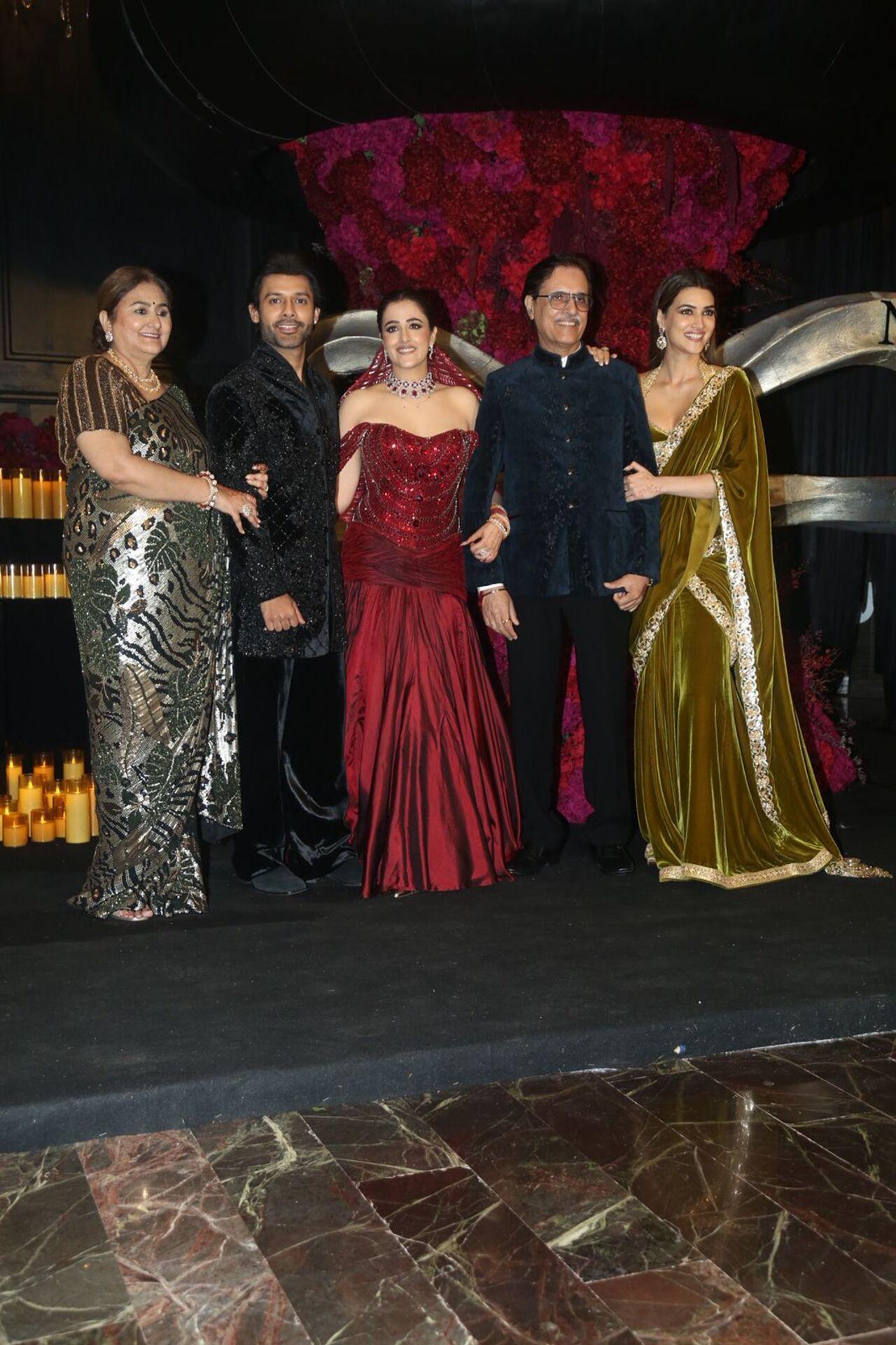 Nupur Sanon-Stebin Ben reception: Salman Khan, Kriti Sanon and more