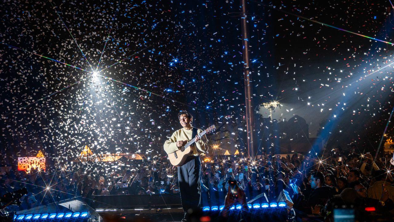 IN PHOTOS: Anuv Jain mesmerises fans in Delhi on India tour opener
