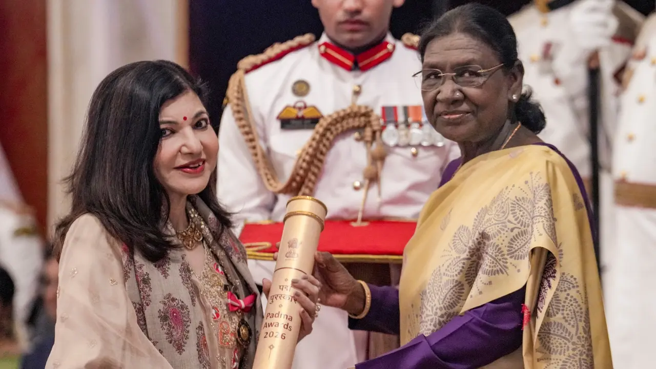 In Photos: President Droupadi Murmu confers Padma awards on eminent ...
